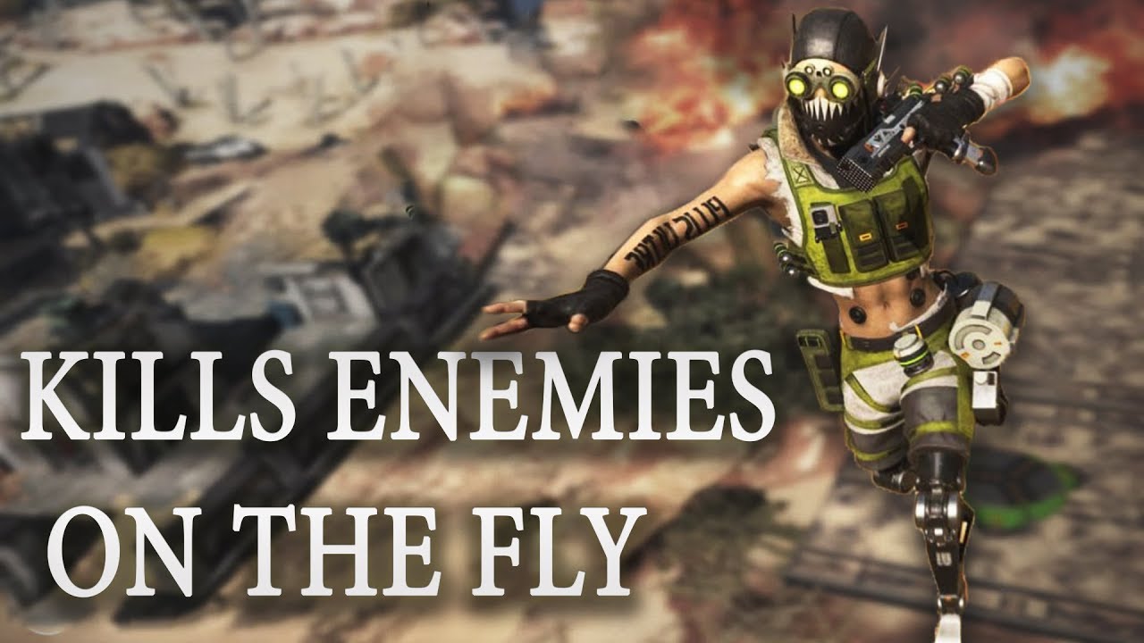 Apex Legends, OCTANE - SPEED DEMON KILLS ON THE FLY - YouTube