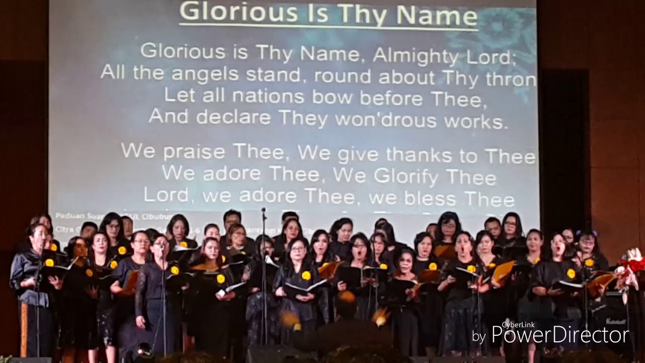 Glorious is Thy Name - YouTube