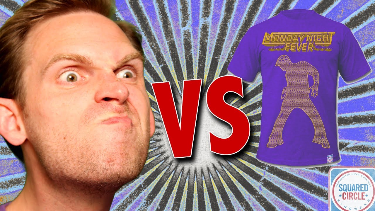 WWE Fandango Monday Night Fever T-Shirt Unboxing - YouTube