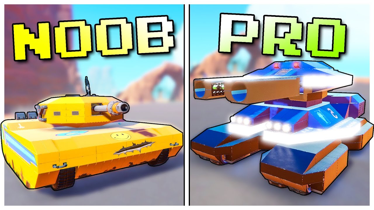 NOOB vs Pro TEAM Tank Battle is INSANE! (Trailmakers Multiplayer) - YouTube