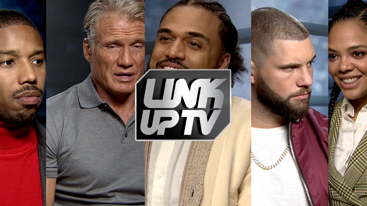 Harry Pinero Meets Creed II Cast | Link Up TV - YouTube