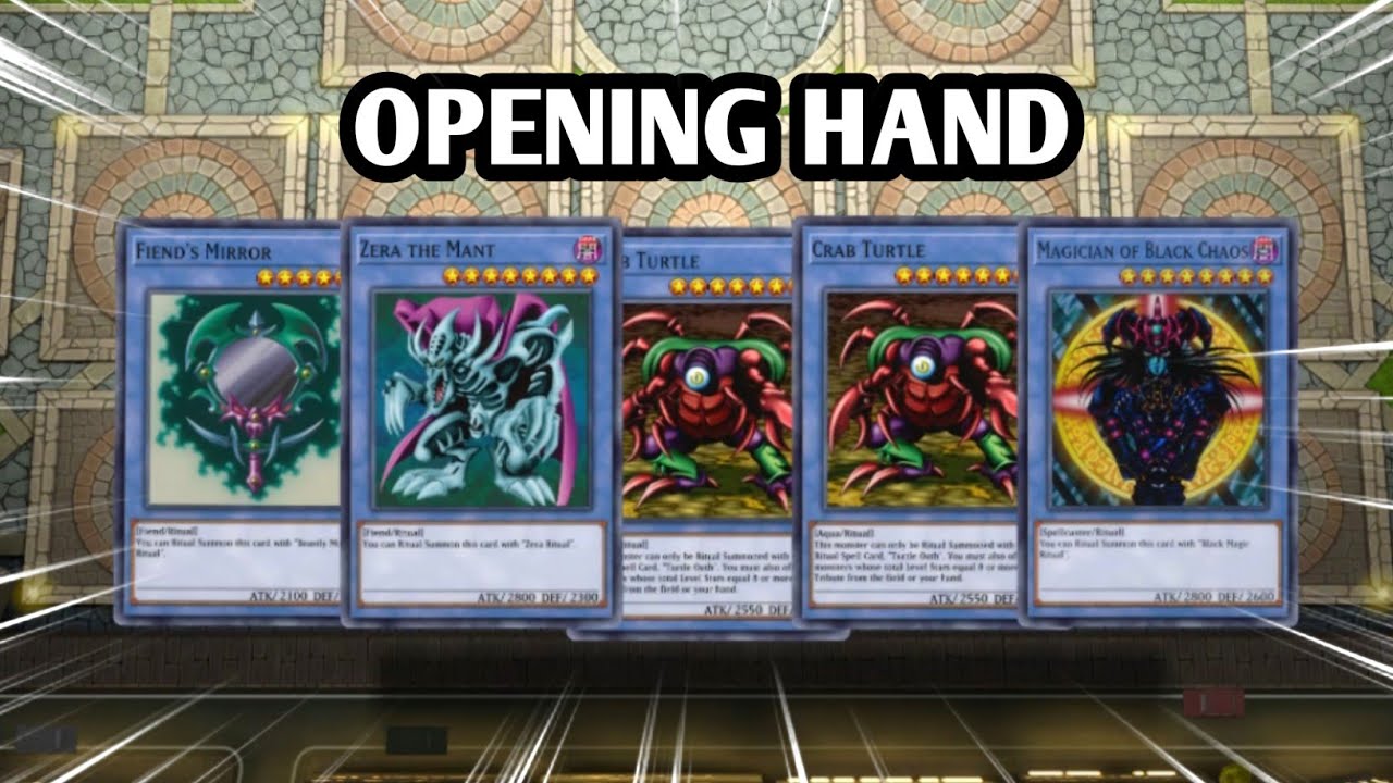 WHEN YOUR MAIN DECK IS ALL RITUAL MONSTER IN YUGIOH MASTER DUEL - YouTube