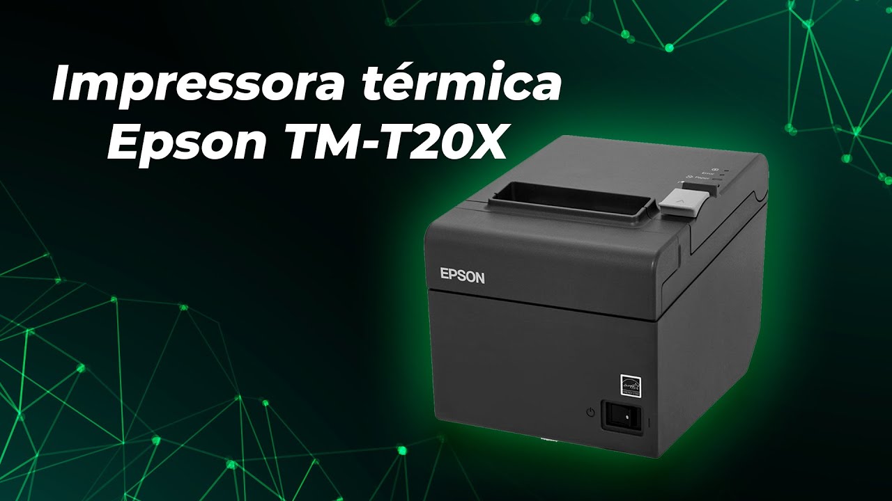 Impressora Epson TM- T20X: Unboxing e instalação de drivers - YouTube
