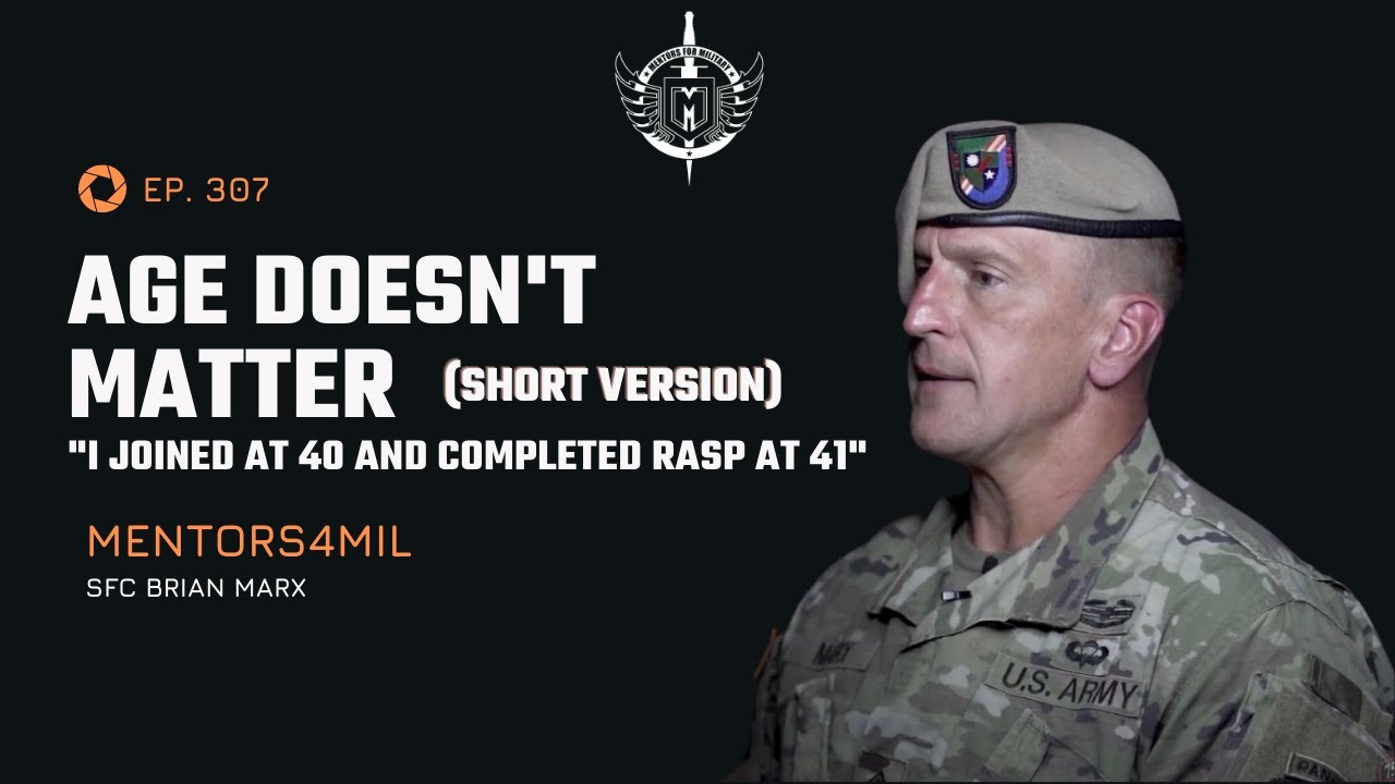 Age Doesn't Matter - Army Ranger Brian Marx (Short Version) - YouTube