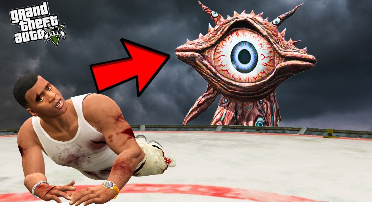 FRANKLIN & SHINCHAN FOUND YETI MONSTER IN LOS SANTOS | GTA 5 - YouTube