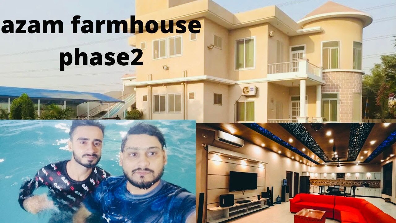 Most Beautiful FarmHouse in Pakistan | Karachi BEST FarmHouse | Azam ...