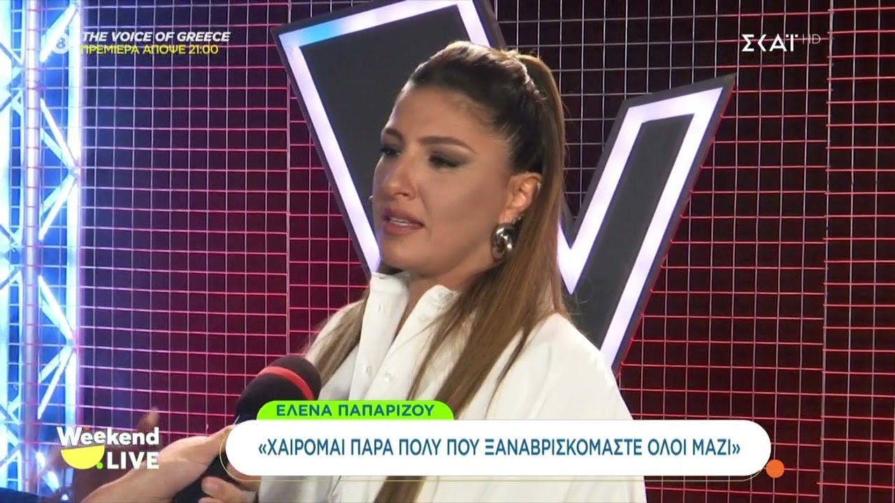 Η κάμερα του Weekend Live στα παρασκήνια του «The Voice», που κάνει ...