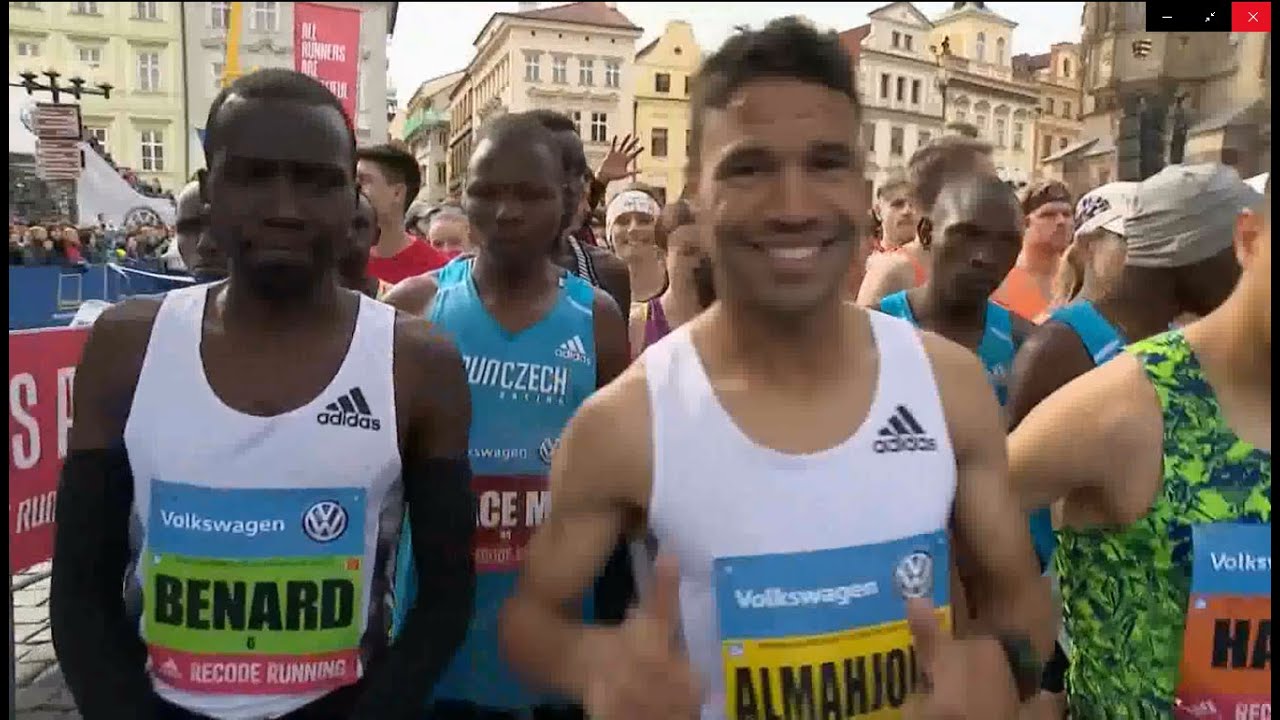 Praga Marathon 2019 - Men's race - Highlights - YouTube