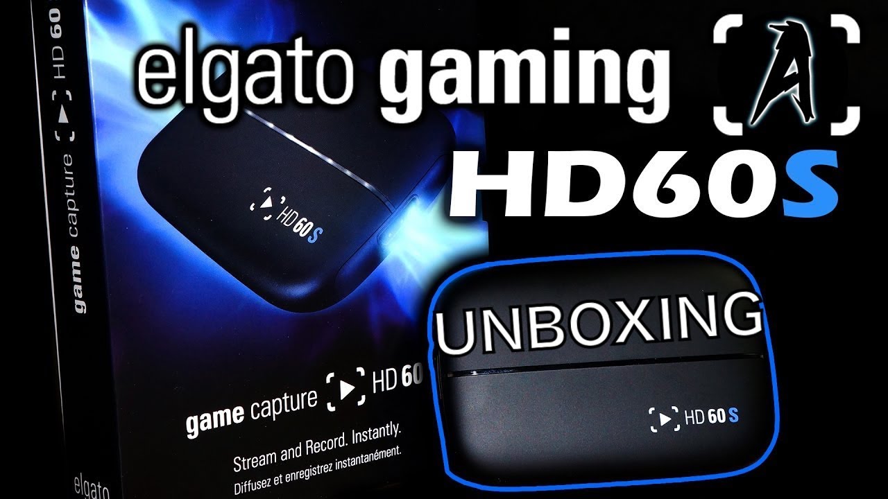 Elgato Game Capture HD60S Unboxing | New Gear For The Channel - YouTube