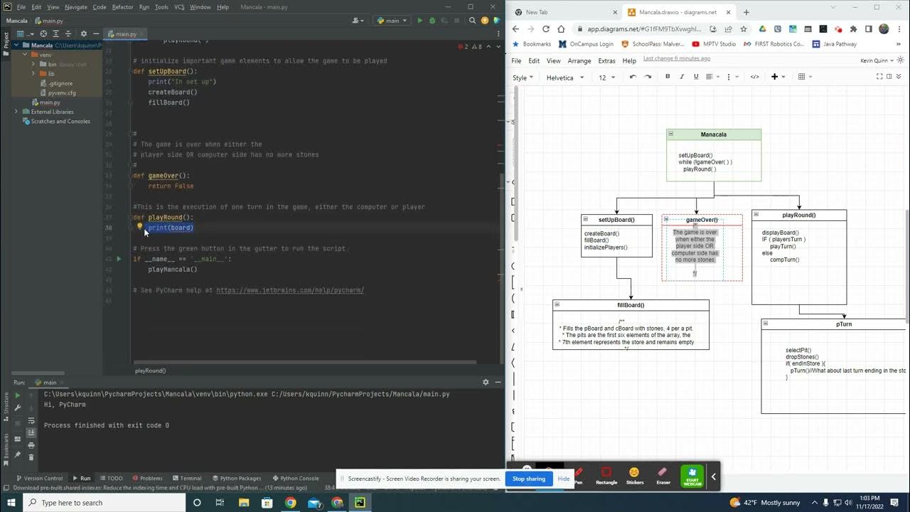 Mancala - Getting Started in Python - YouTube