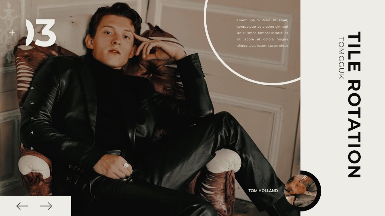 tile rotation - after effects tutorial / tomgguk - YouTube