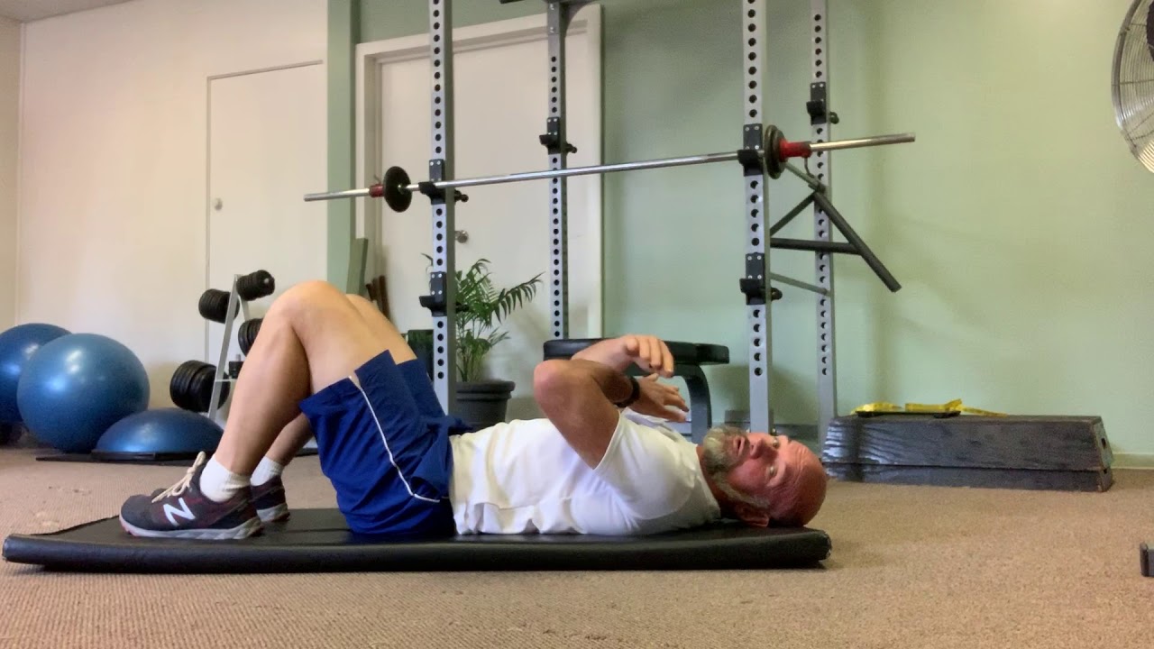 Bottoms up abdominal exercise- BWESP - YouTube