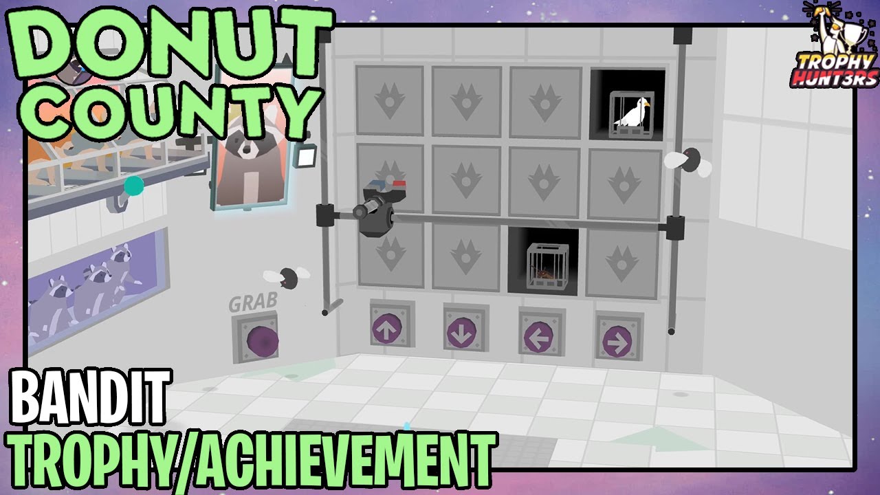 Donut County - Bandit Trophy/Achievement - YouTube