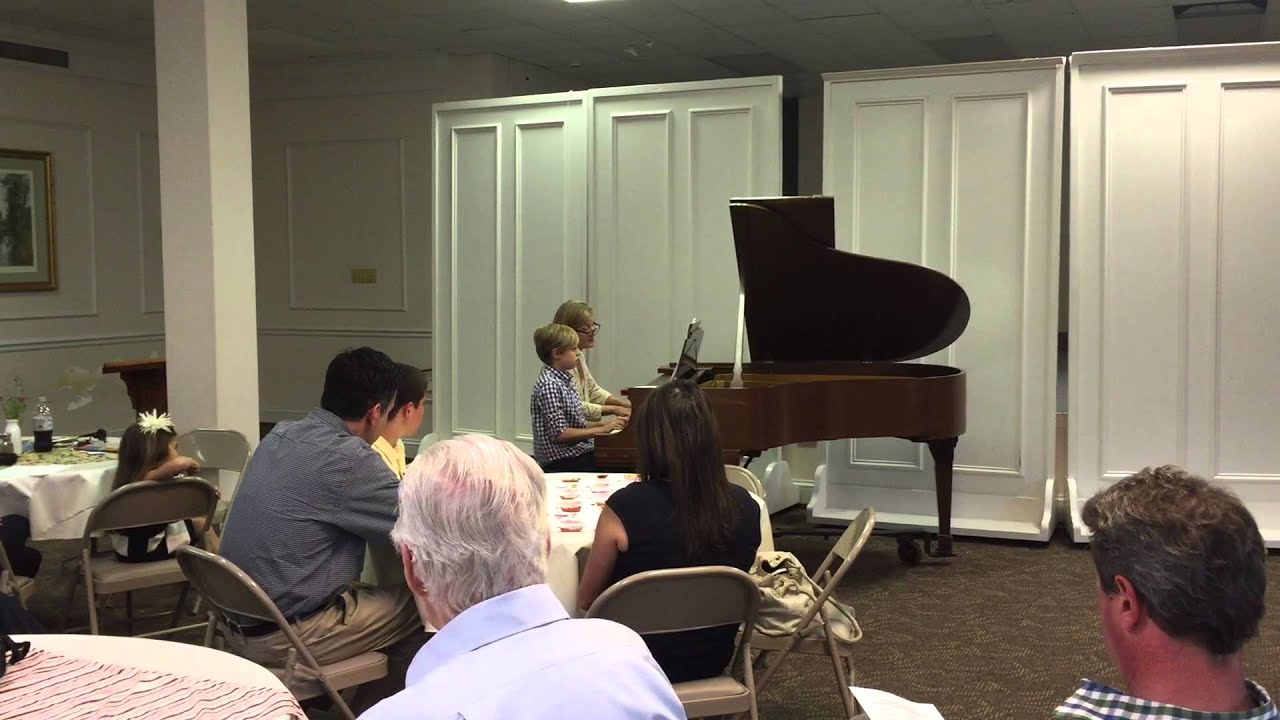 Champ Webb piano recital May 2015 - YouTube