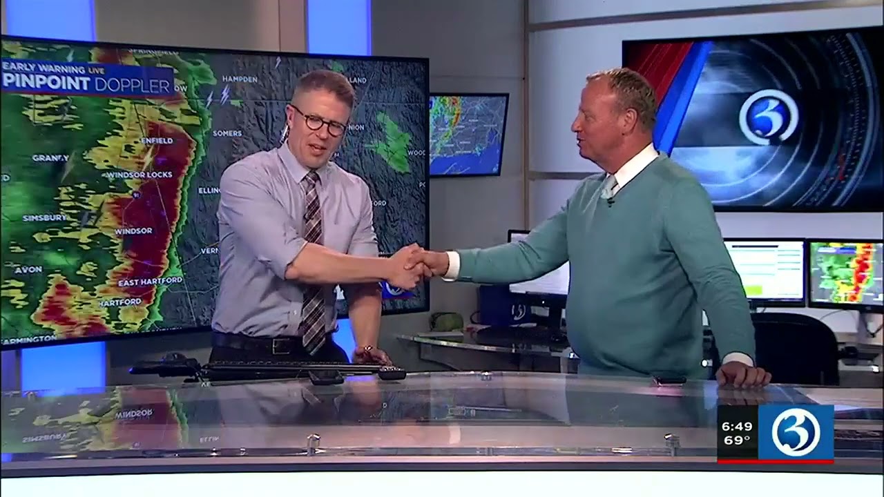 Mark Dixon named Chief Meteorologist at Channel 3 - YouTube