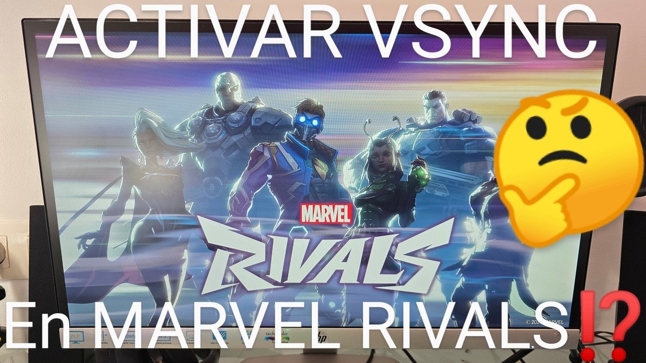 💻😡 NO PUEDO ACTIVAR el V-SYNC en MARVEL RIVALS SOLUCIÓN - YouTube