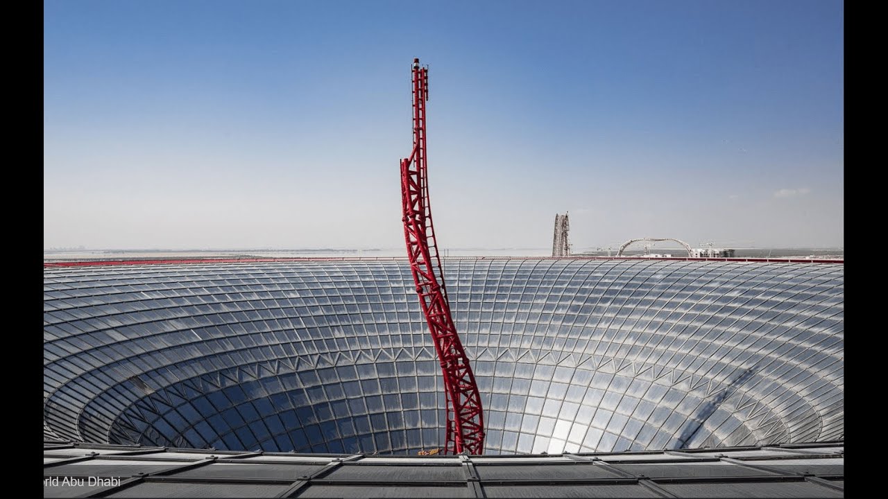 Turbo Track Ferrari World Abu Dhabi OnRide POV (360° VR) - YouTube
