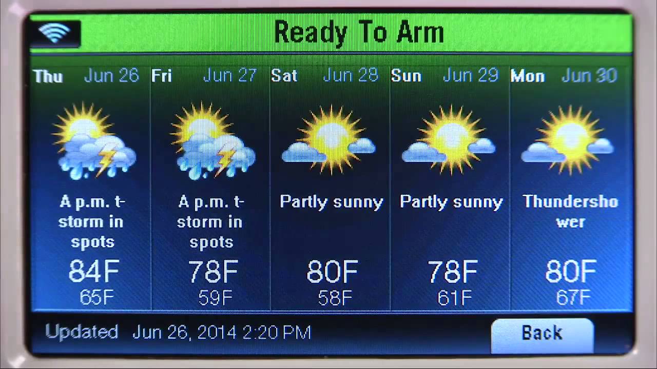 How to Use Total Connect on Honeywell LYNX Touch L5210/L7000 - YouTube