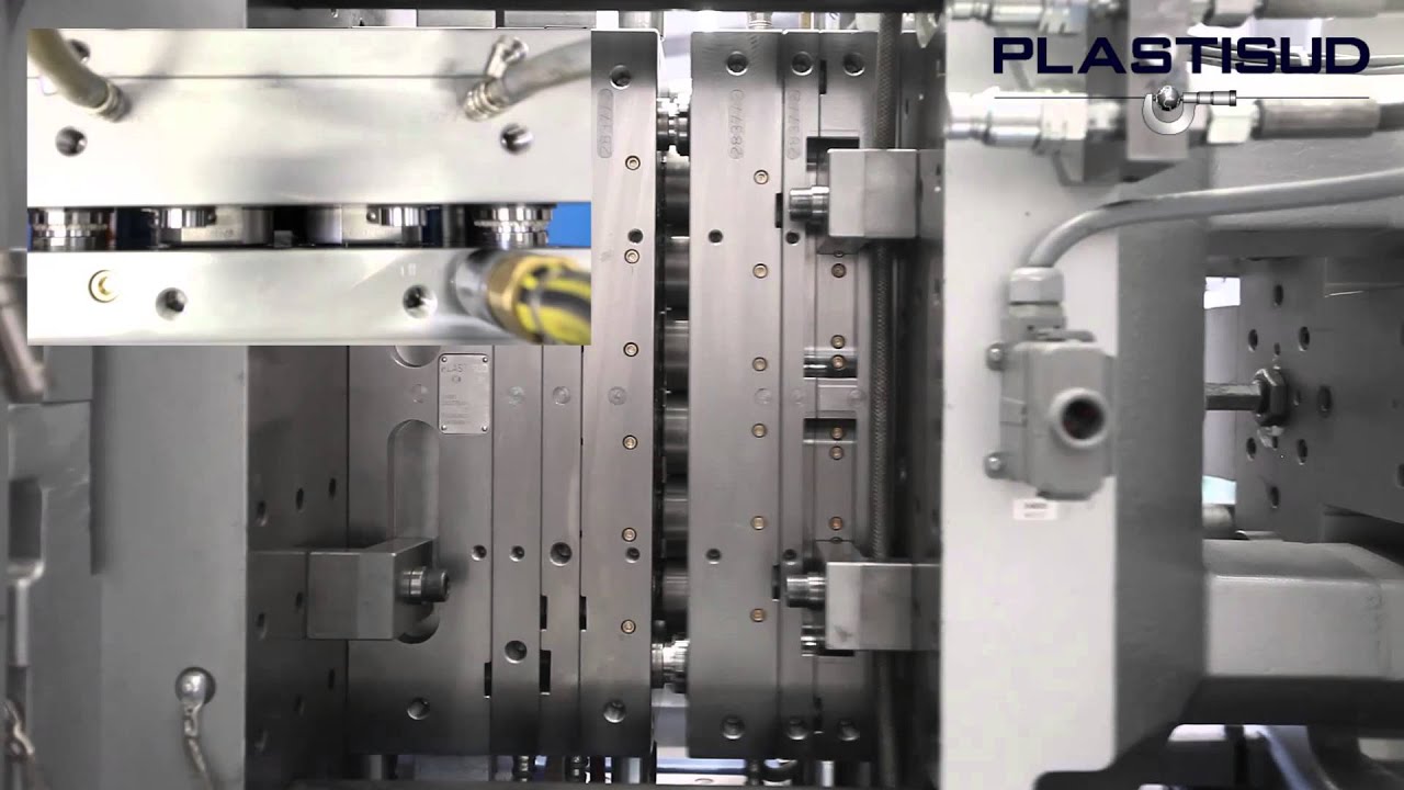 PLASTISUD - Needle Cap - 48 Cavities Mold - YouTube