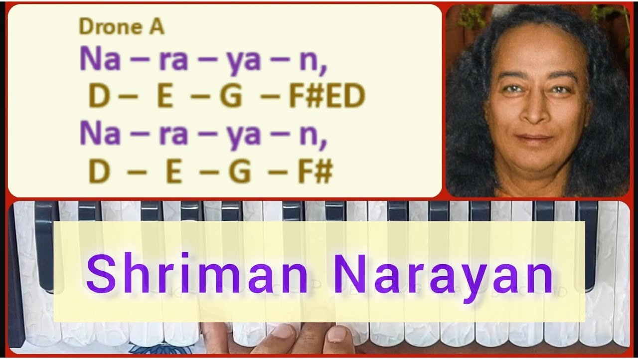 142.Shriman Narayan, Narayan - With Harmonium Natations - YouTube