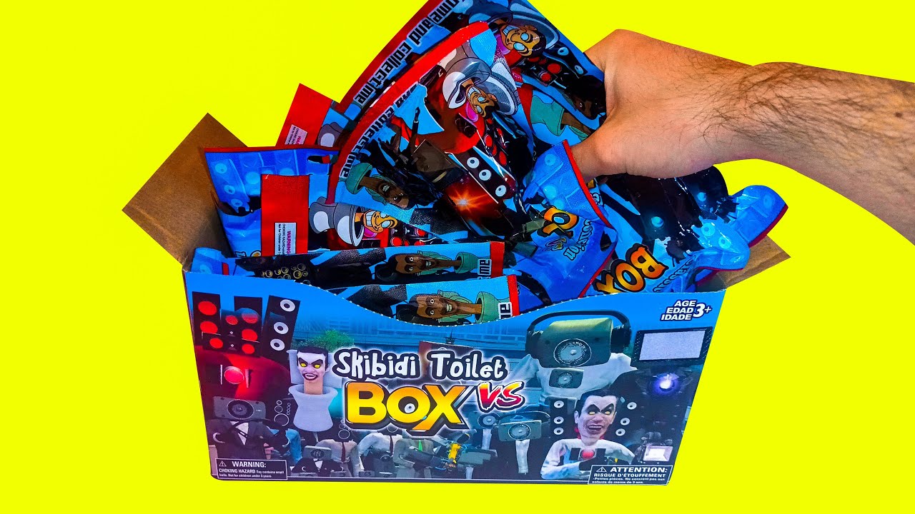 Skibidi Toilet New Mystery Box Unboxing - YouTube