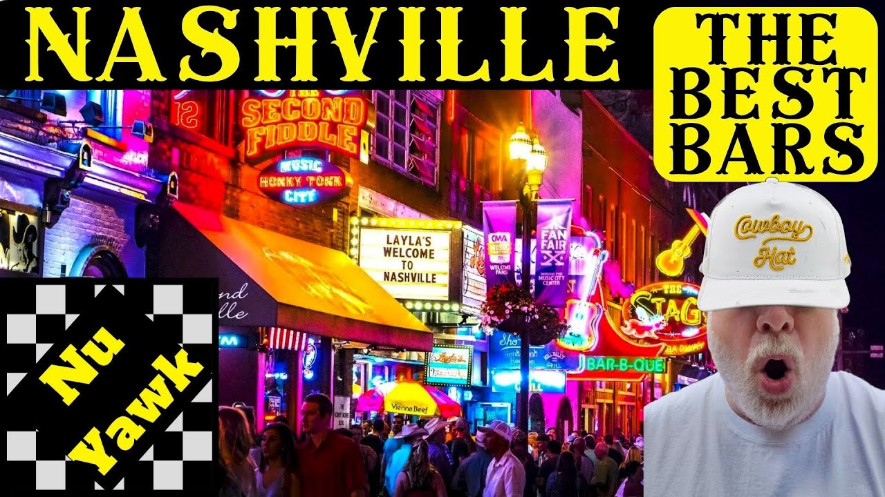 🟡 Nashville | My First Night Visiting Broadway's Best Bars, Honky-Tonks ...
