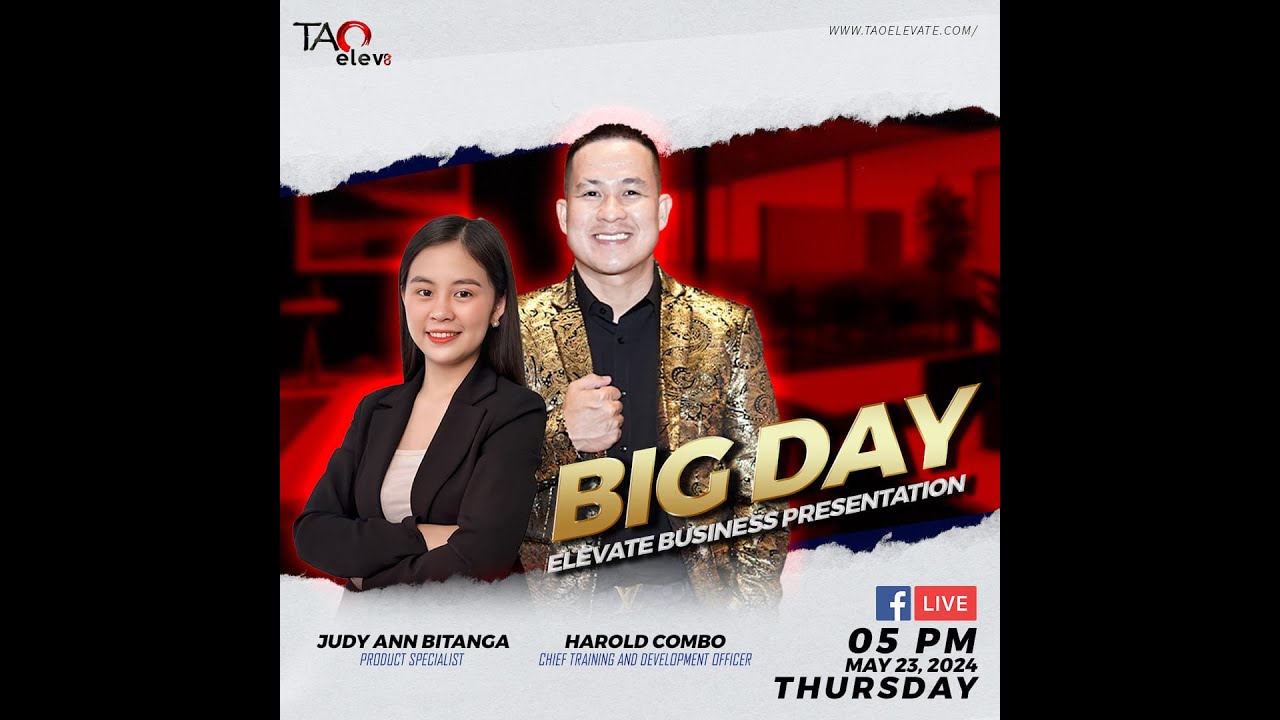 Tao Elevate Marketing Plan by Harold Combo - YouTube