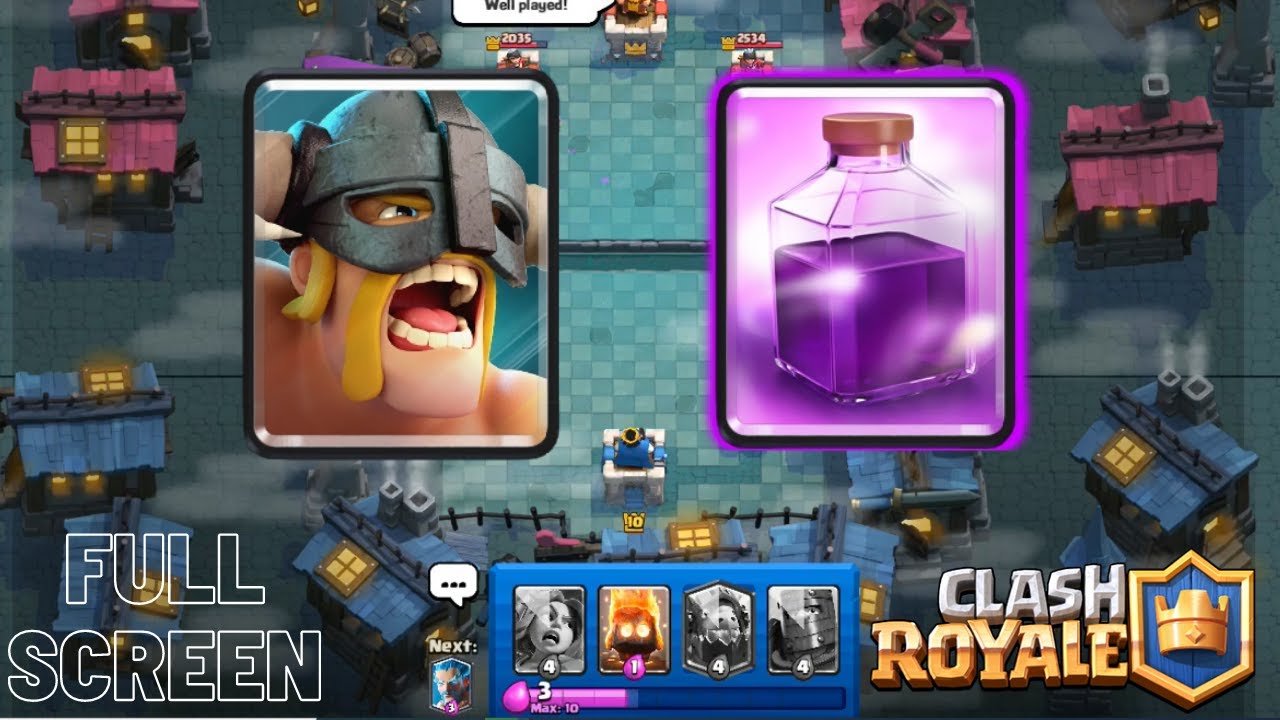 Clash Royale - Fullscreen Gameplay HD - YouTube