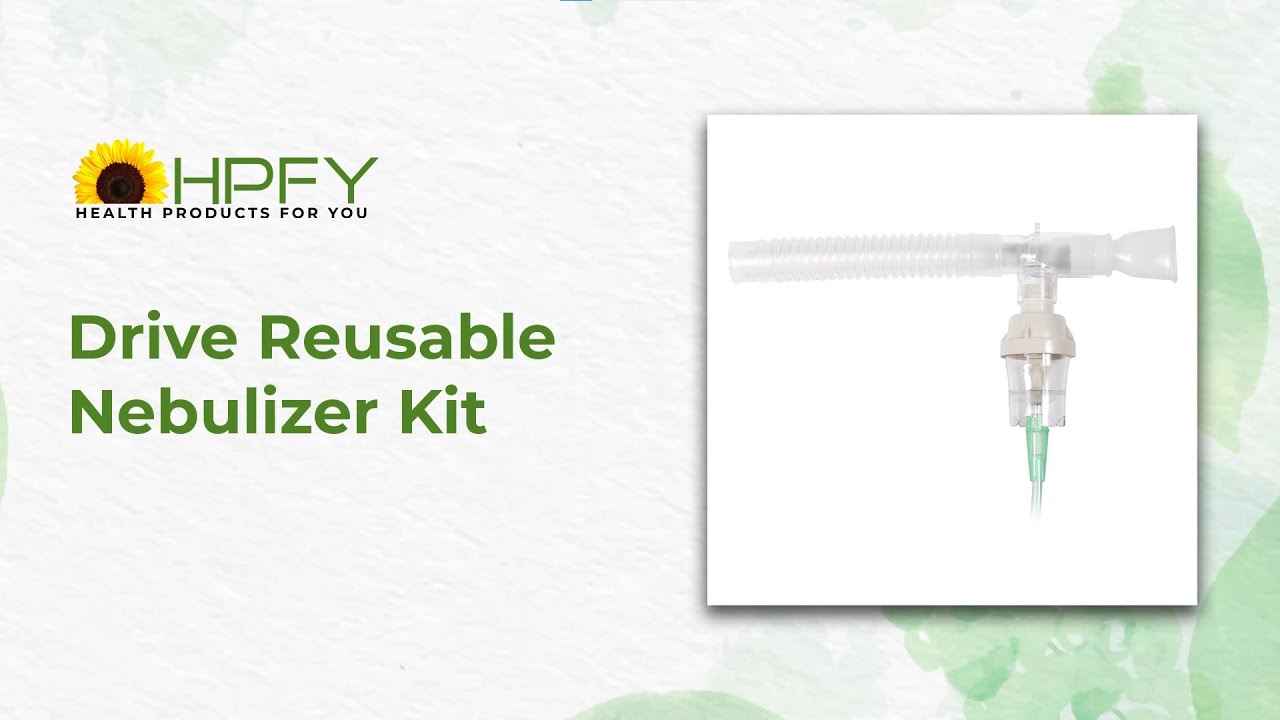 Drive Reusable Nebulizer Kit | HPFY - YouTube