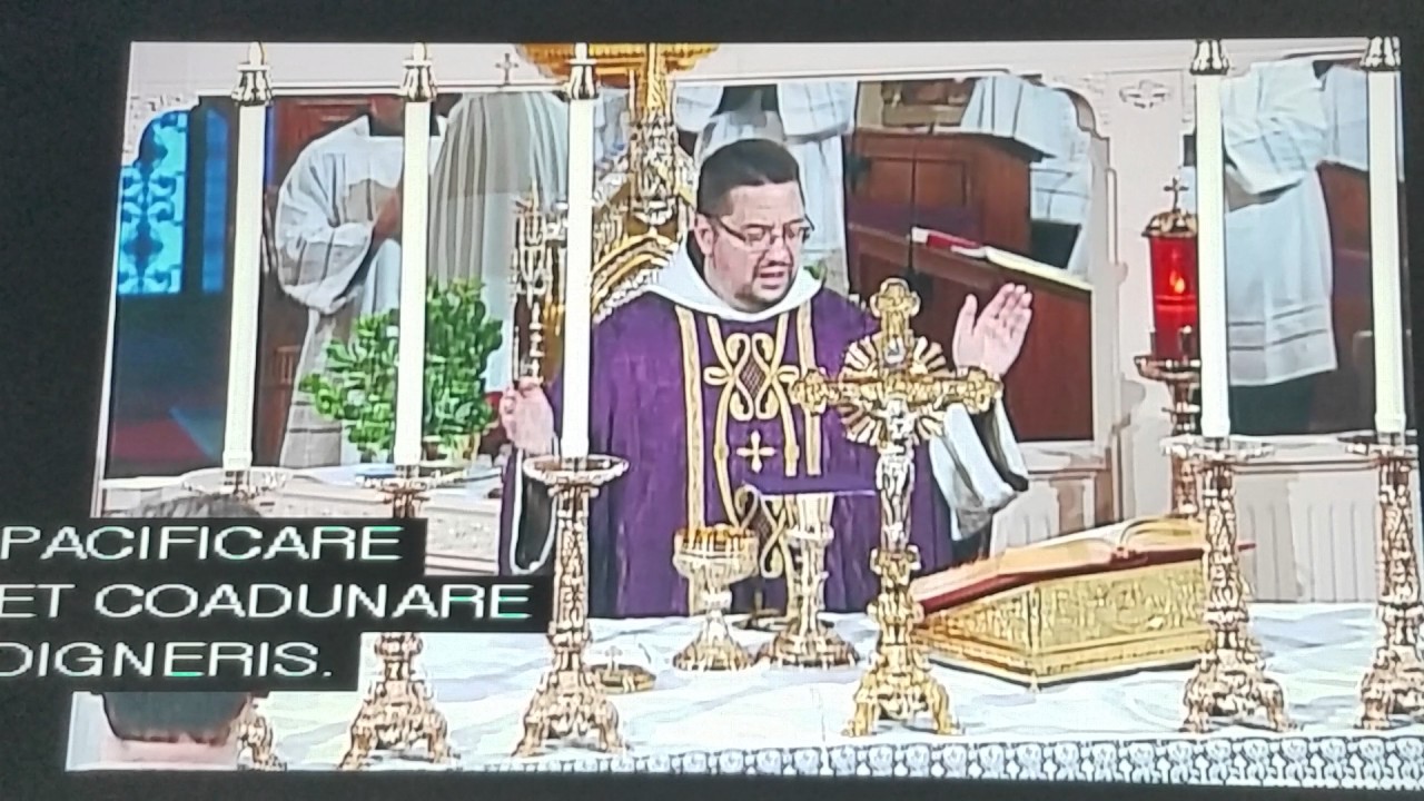 Part two EWTN HOLY MASS. 12/17/2016 - YouTube