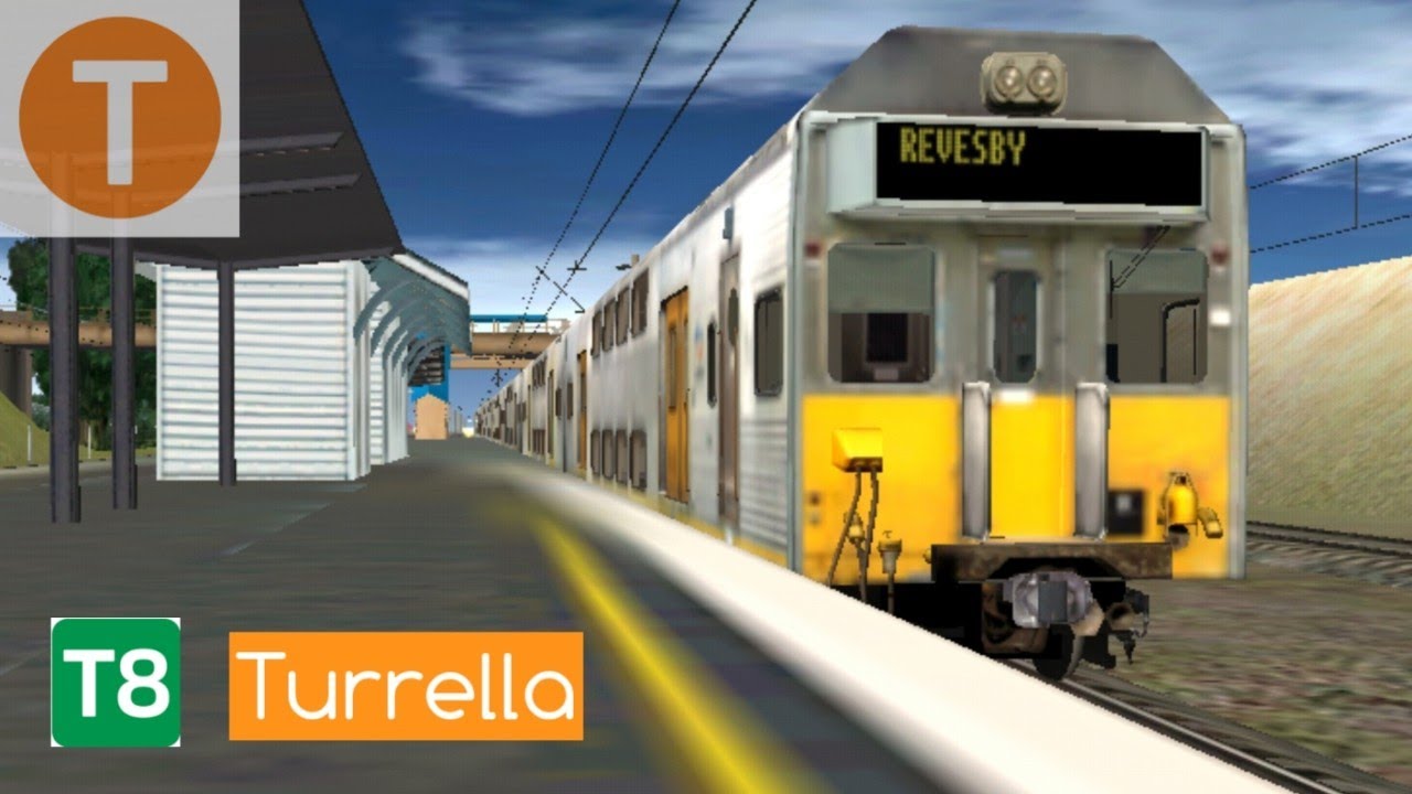 Trainz Android: Railfanning Sydney Trains: Trains at Turrella on a ...