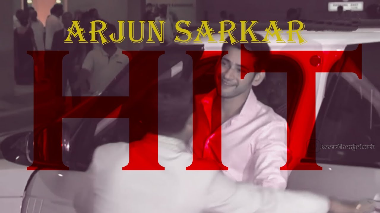 Hit 3 Mahesh Babu As Arjun Sarkar - YouTube