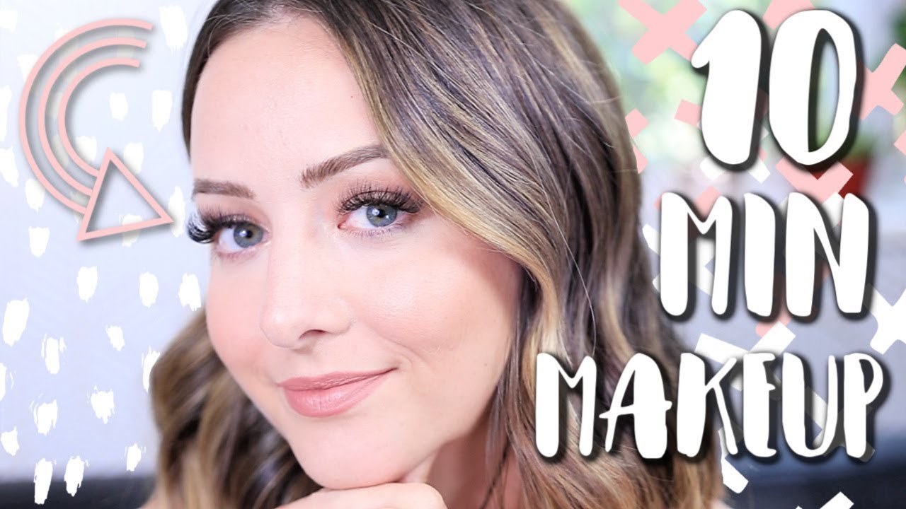 10 Minute Go To Makeup Routine! - YouTube