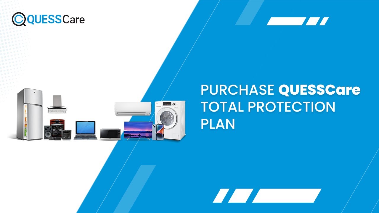 Purchase QUESSCare Protection Plan for Gadgets and Appliances - YouTube