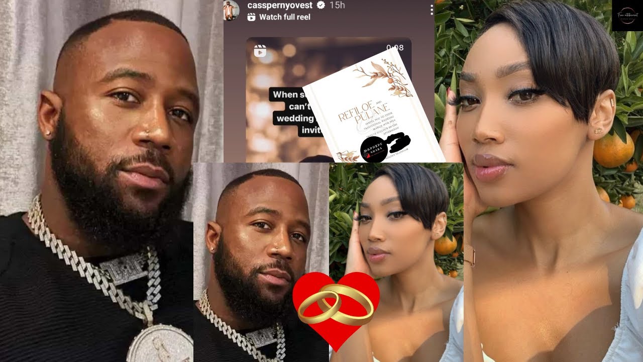 Cassper Nyovest finally speaks on his Wedding #casspernyovest # ...