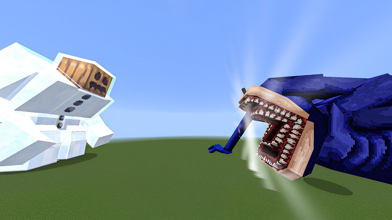 Titan Snow Golem vs Shin Sonic! Di Minecraft! - YouTube