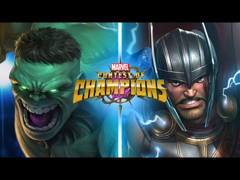 Immortal Hulk VS Thor Ragnarok (Marvel Contest of Champions) - YouTube