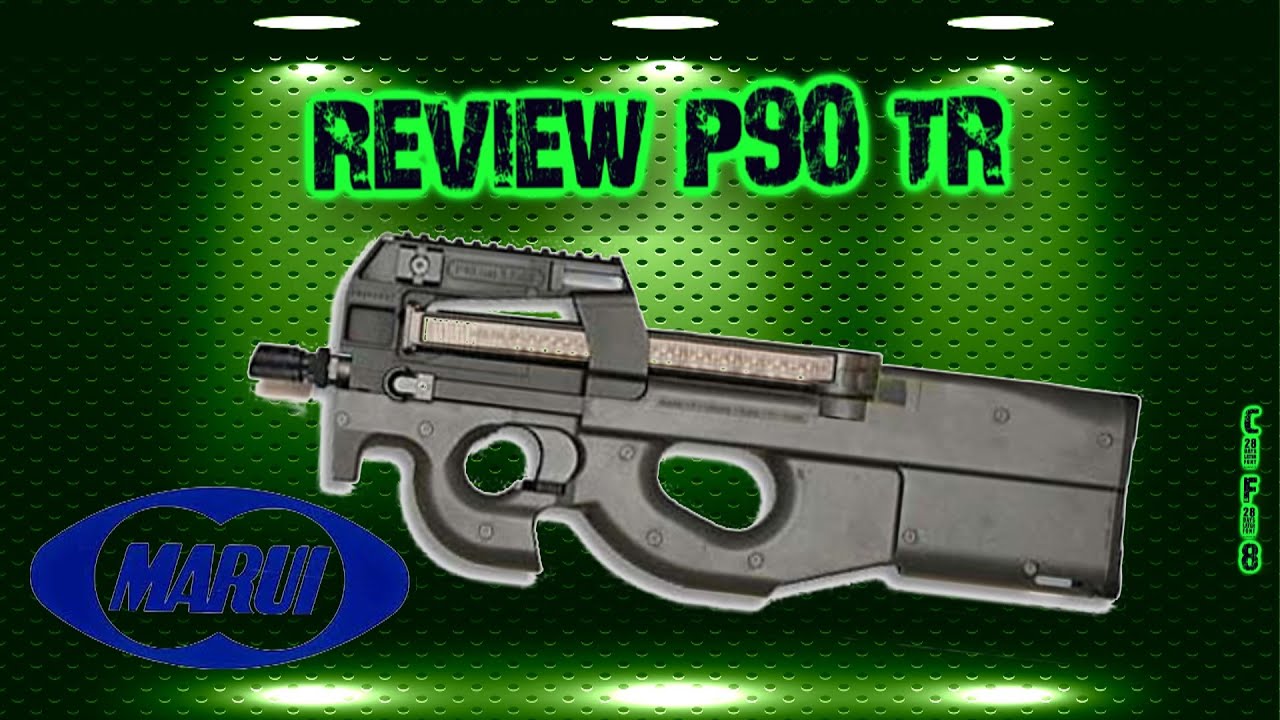 [Airsoft review] P90 TR TOKYO MARUI - YouTube