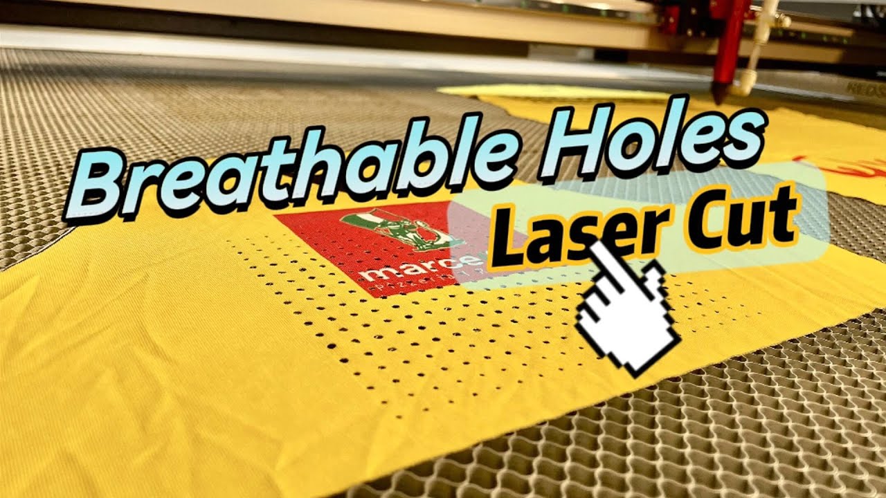 Laser Cutting Holes in Sportswear for Breathability | Fabric Laser ...