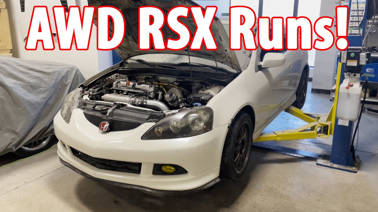 Boosted K24 AWD RSX Runs! - YouTube
