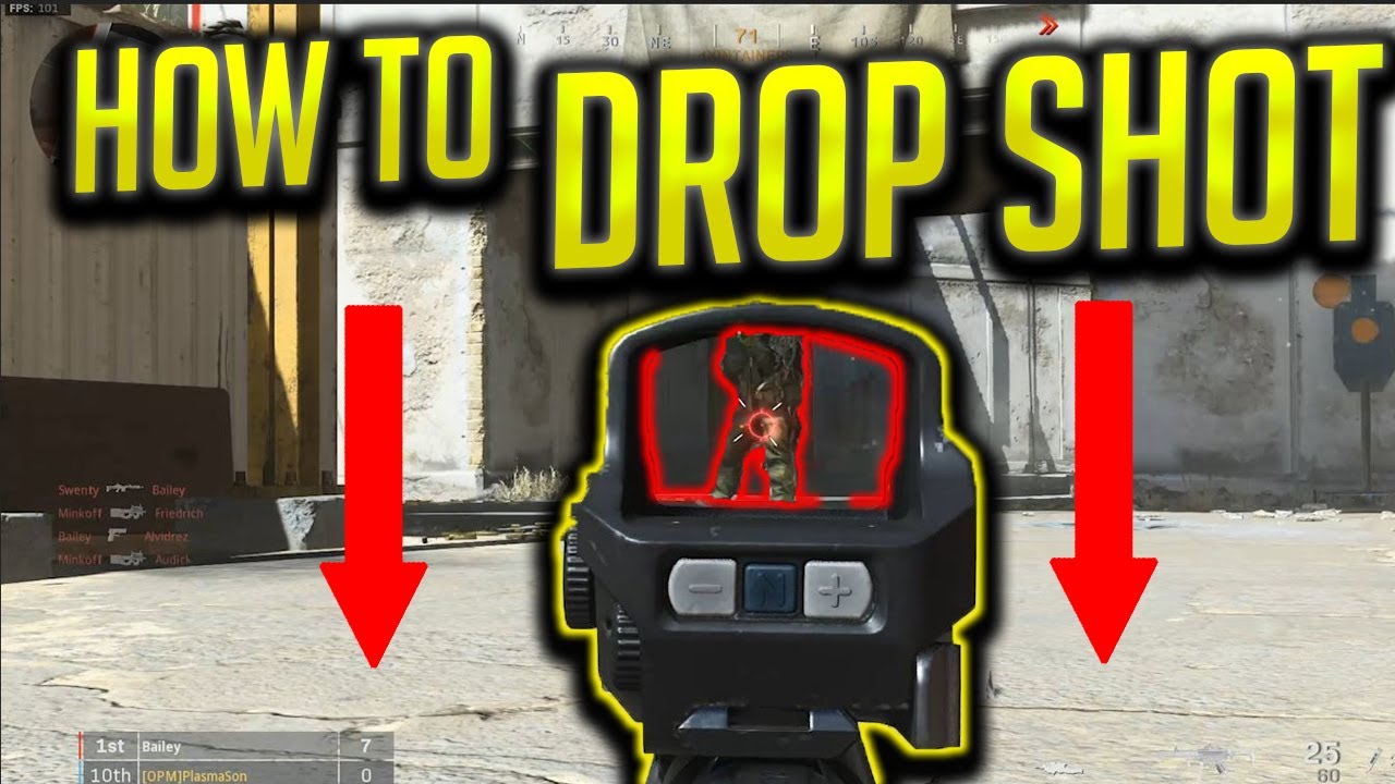 COD MODERN WARFARE: HOW TO DROP SHOT + TIPS - YouTube
