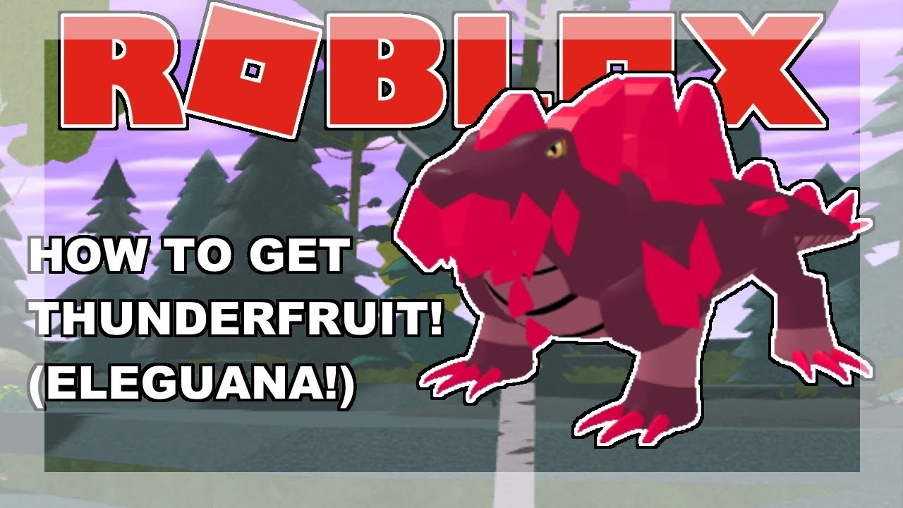 HOW TO GET THUNDERFRUIT! (OFFICIAL!) (ELEGUANA!) | Roblox Loomian ...