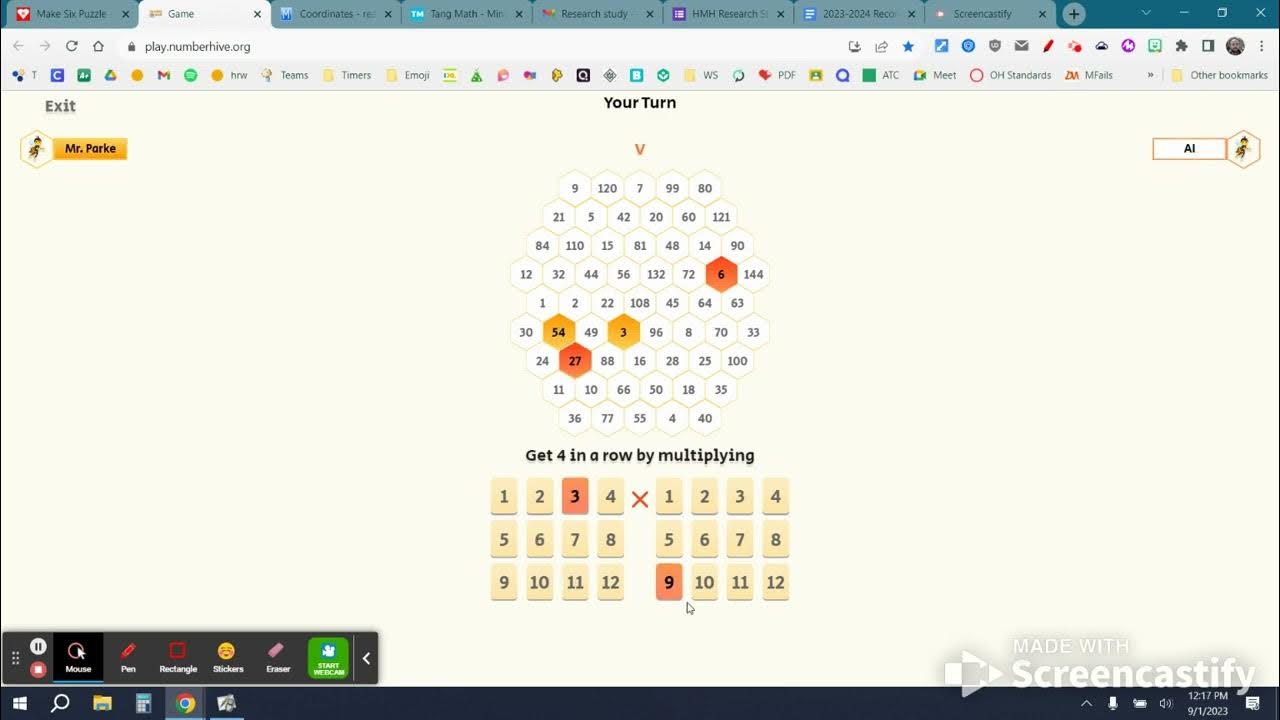 How to Play Number Hive - Factors and Products - YouTube