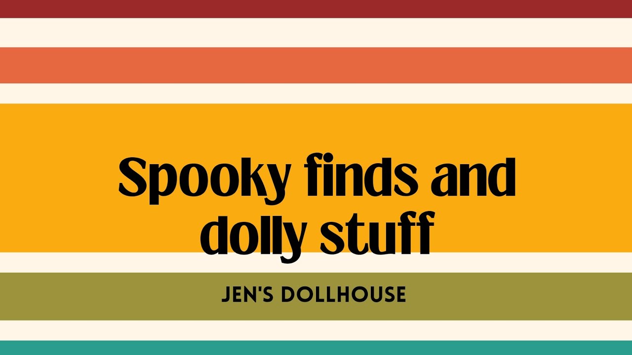 Spooky Dollar general finds and dolly makeovers - YouTube