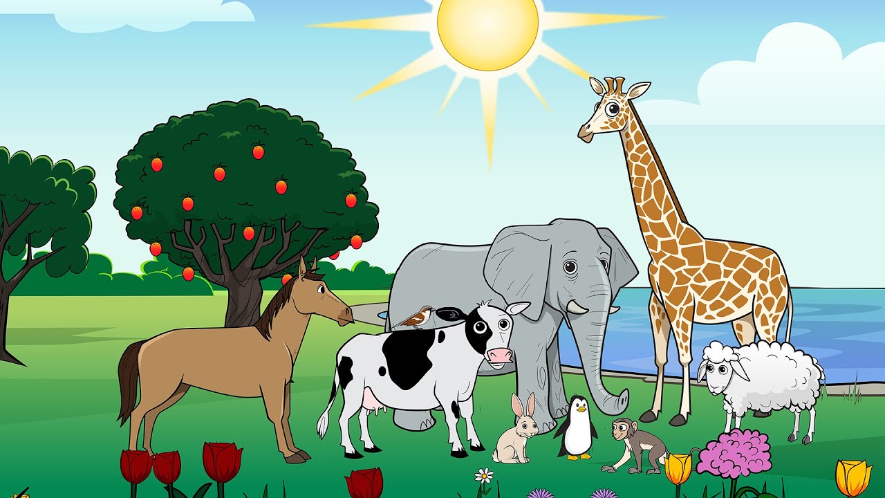 8/27/23 Preschool Lesson - Land Animals and People, Genesis 1:24-2:3 ...