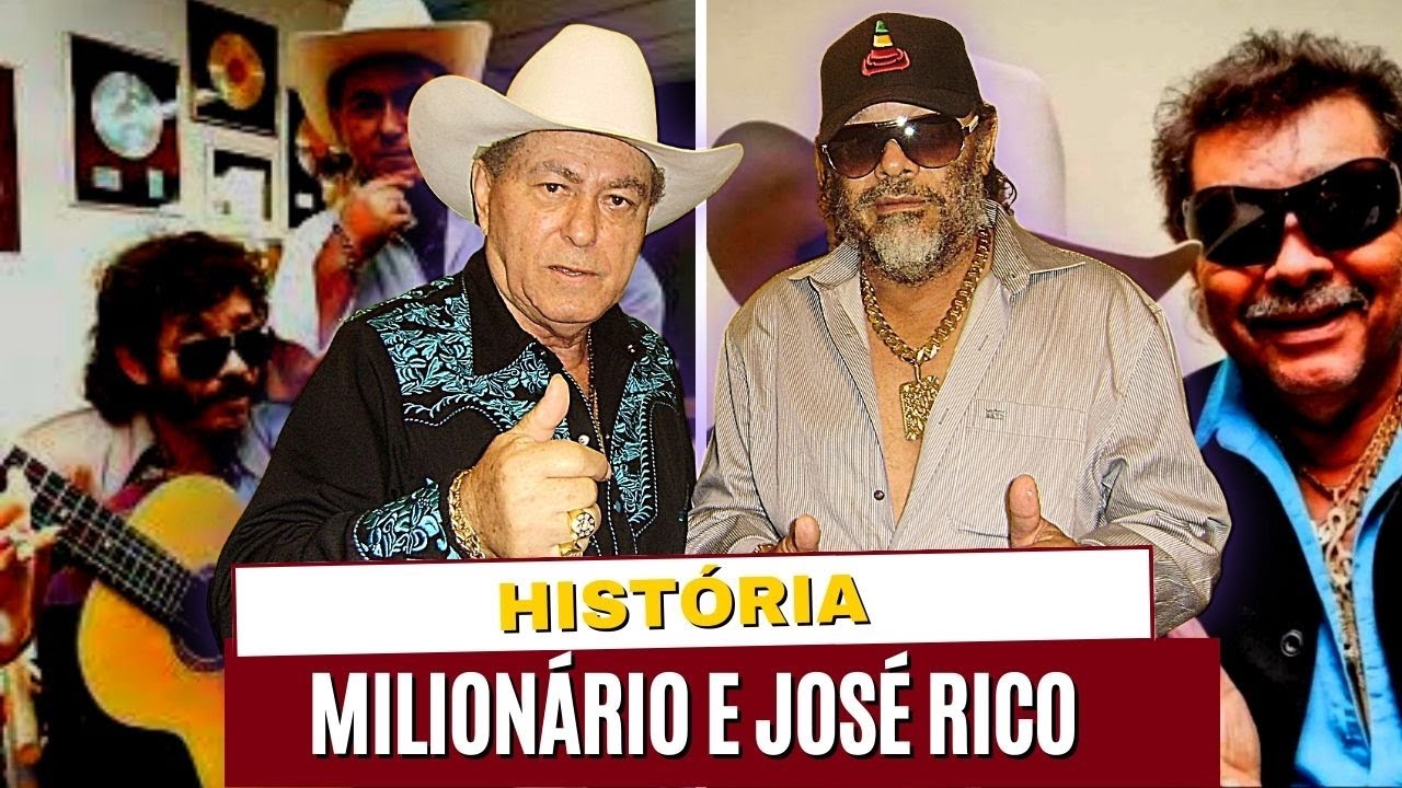 BIOGRAFIA - Milionário e José Rico | TRAJETORIA - HISTÓRIA - - YouTube