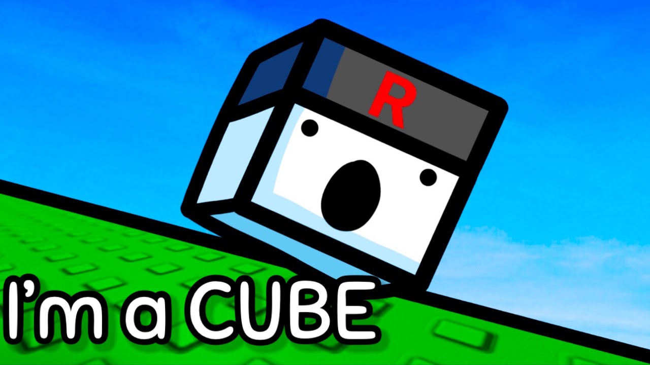 Roblox but I’m a CUBE! - YouTube