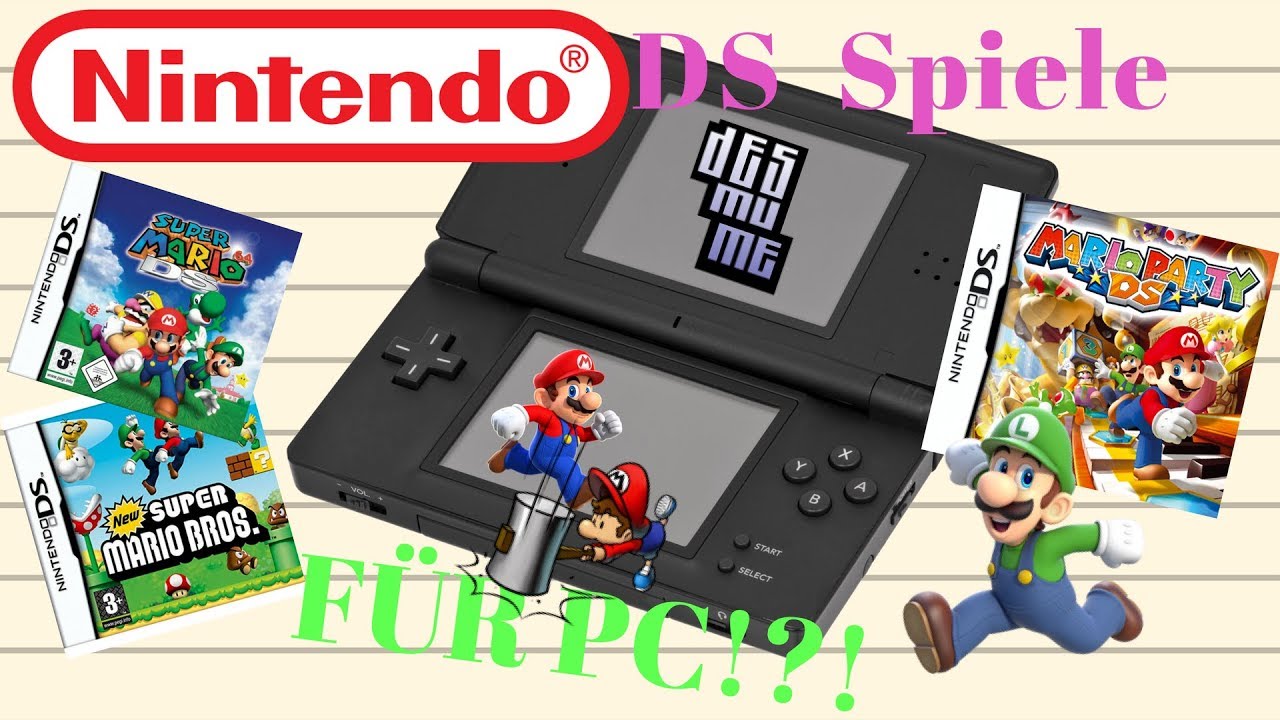 Nintendo DS Spiele auf PC spielen-Tutorial - YouTube