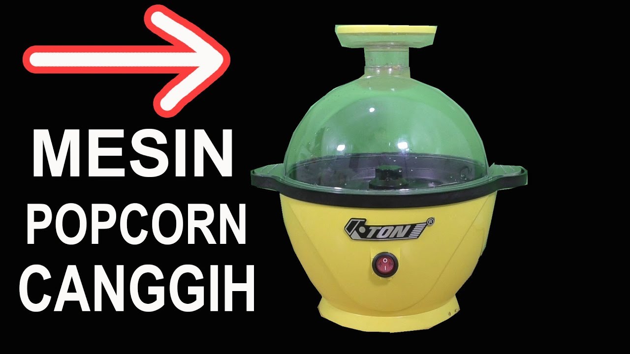 2 ALAT UNIK PEMBUAT POPCORN ENAK - YouTube