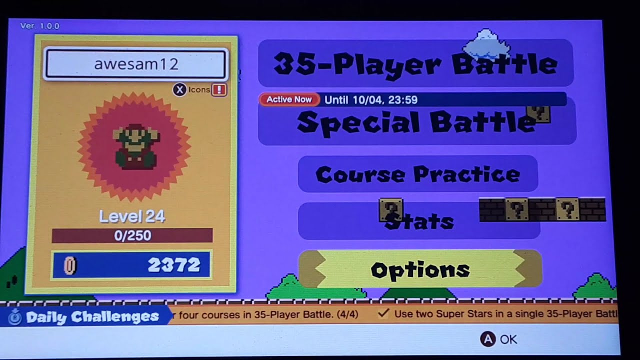 How to Control Mario With the Analog Stick!!! (Super Mario Bros. 35 ...